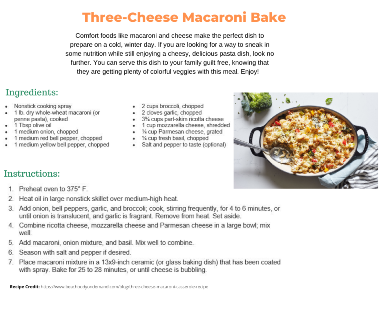 Three-Cheese Macaroni Bake – North Market
